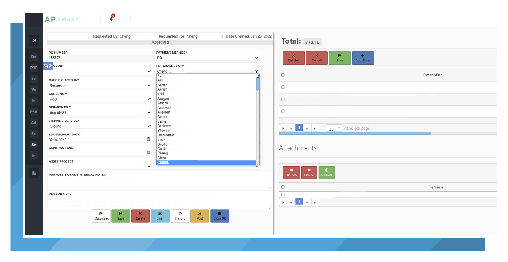Purchase Requisition Processing & Automation Solutions | CloudX